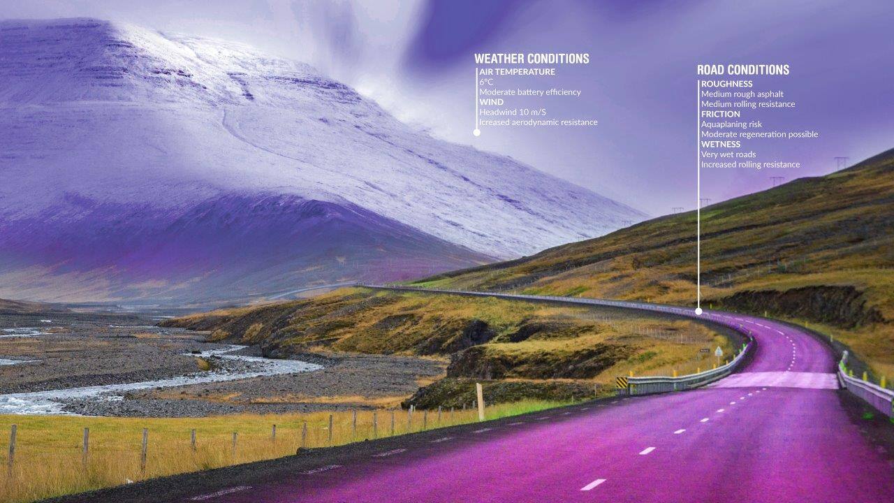 Enhancing EV Range Accuracy with Real-Time Road and Weather Data